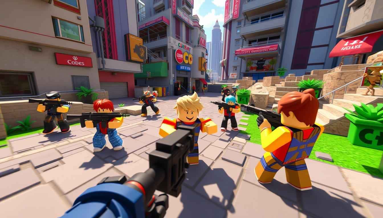 Counter Blox: Táticas de CS no Roblox e códigos
